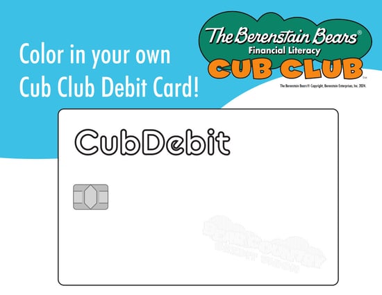 Cub Account Coloring Pages